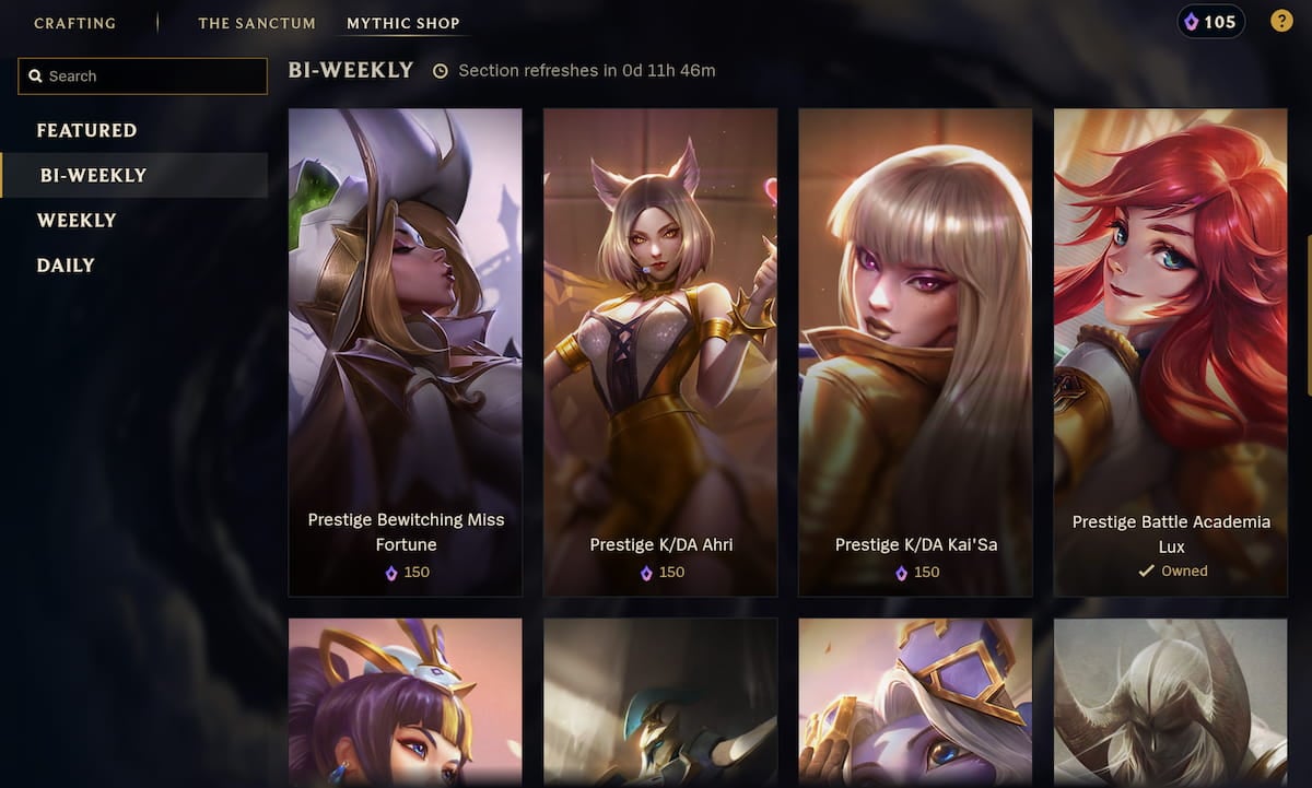 Everything in LoL’s Mythic Shop this month (July 2025) - ValoSettings.com