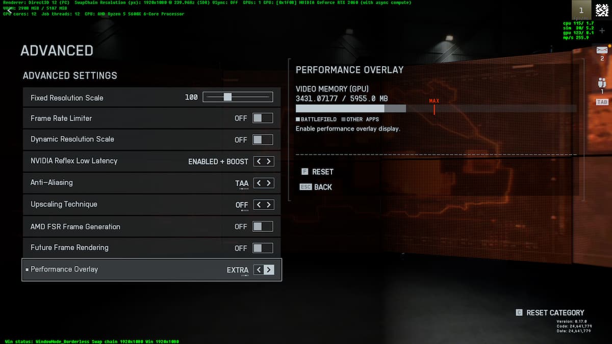 How to show FPS counter in Battlefield 6 - ValoSettings.com