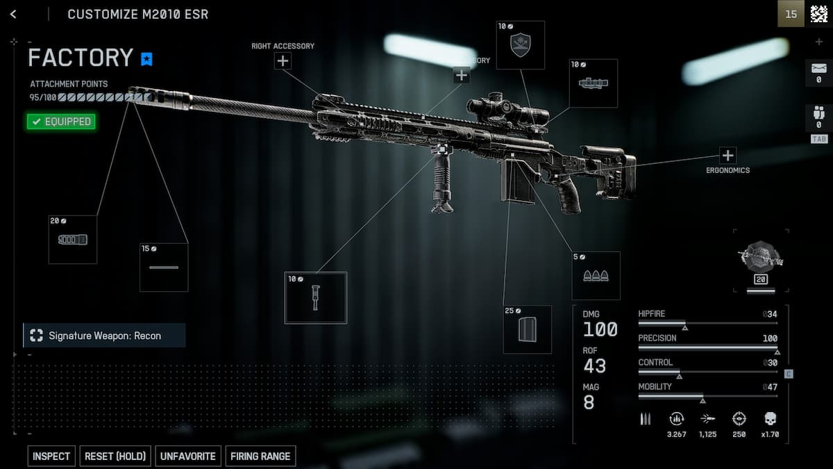 Best M2010 ESR loadout in Battlefield 6 - ValoSettings.com