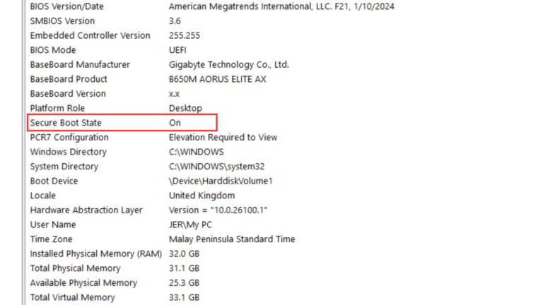 How to enable Secure Boot for Battlefield 2042 - ValoSettings.com