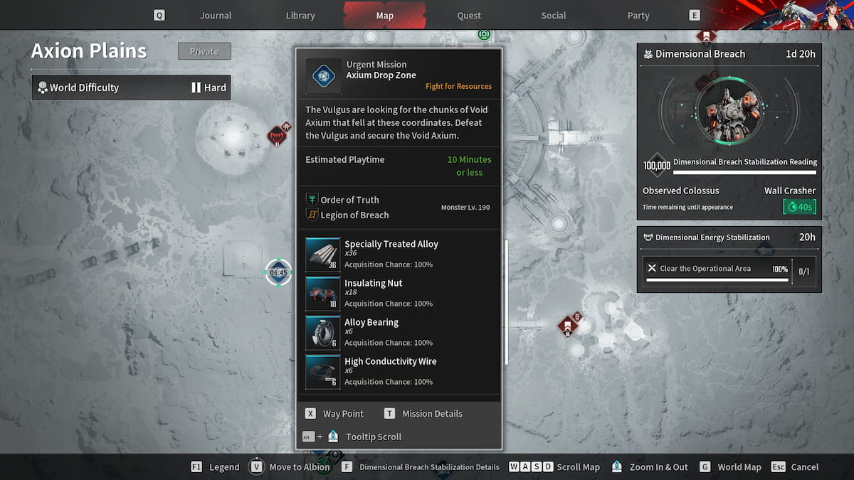 How to complete Void Axium mission in The First Descendant ...