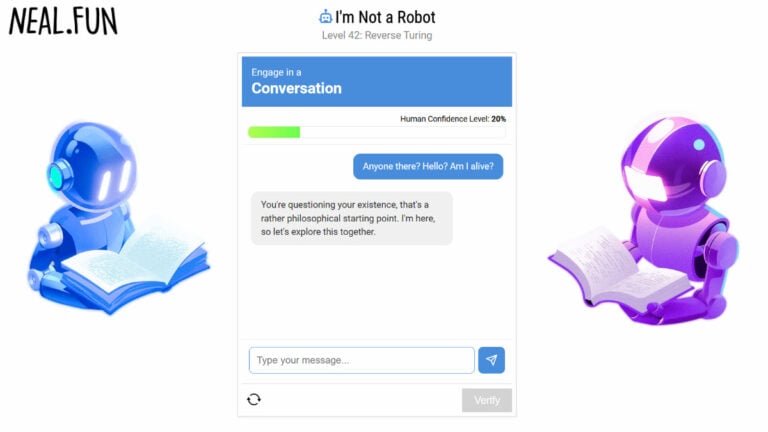 Cómo superar el nivel 42 de no soy un robot - Gamersdotesports