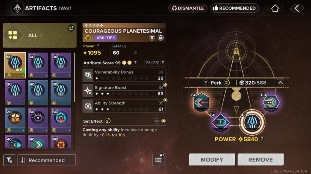 Destiny Rising Artifacts guide: Stats, farming, and more - ValoSettings.com