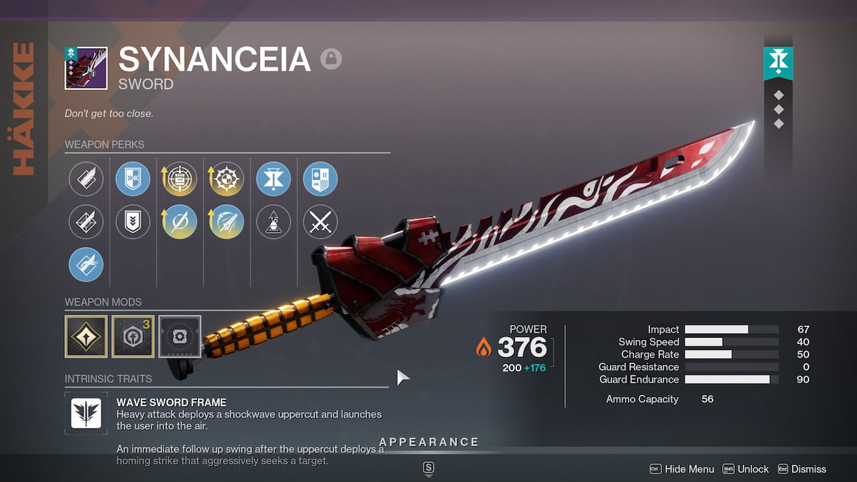 Synanceia god rolls and how to get them in Destiny 2 - ValoSettings.com