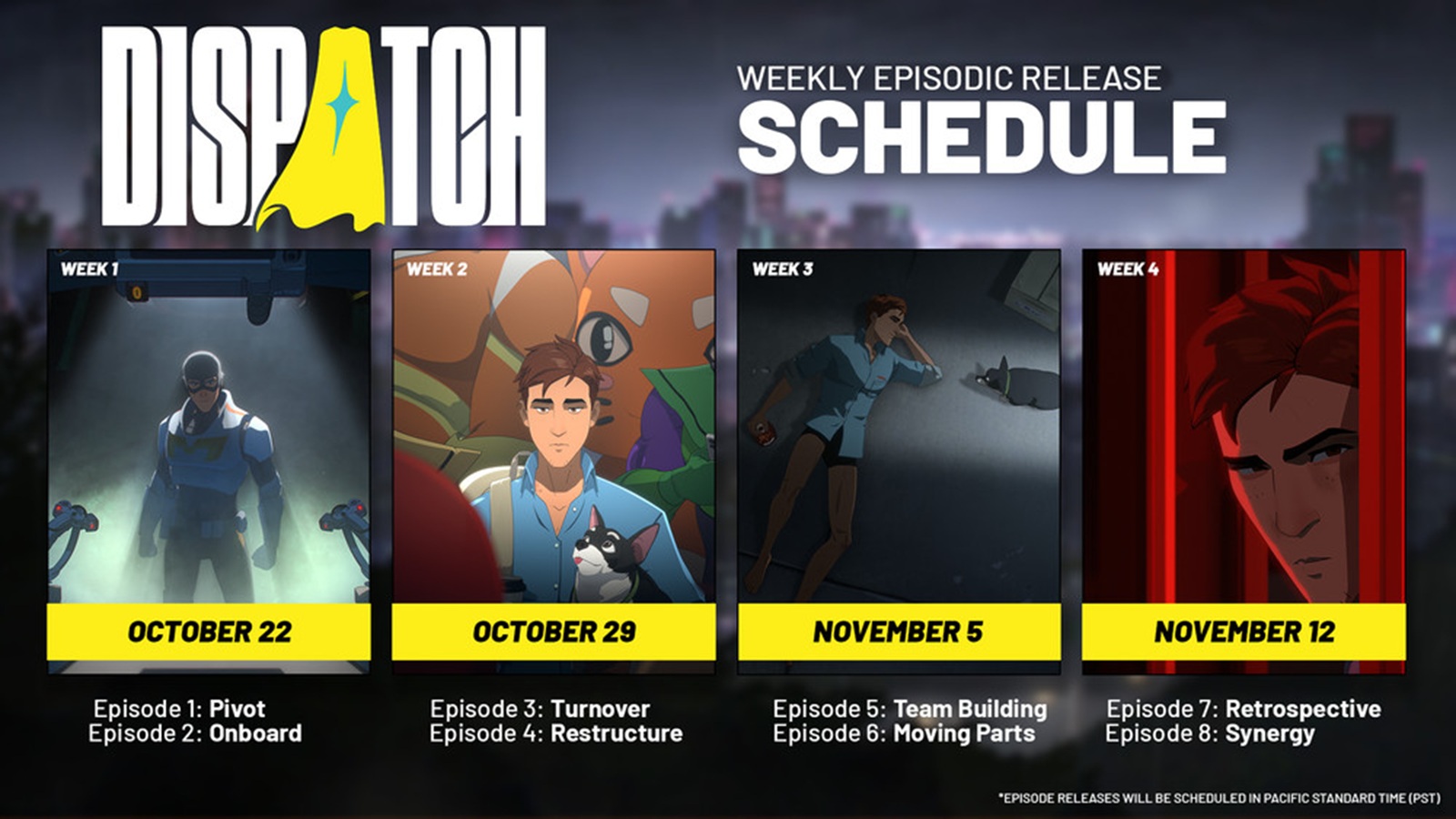 Dispatch episode release schedule - ValoSettings.com