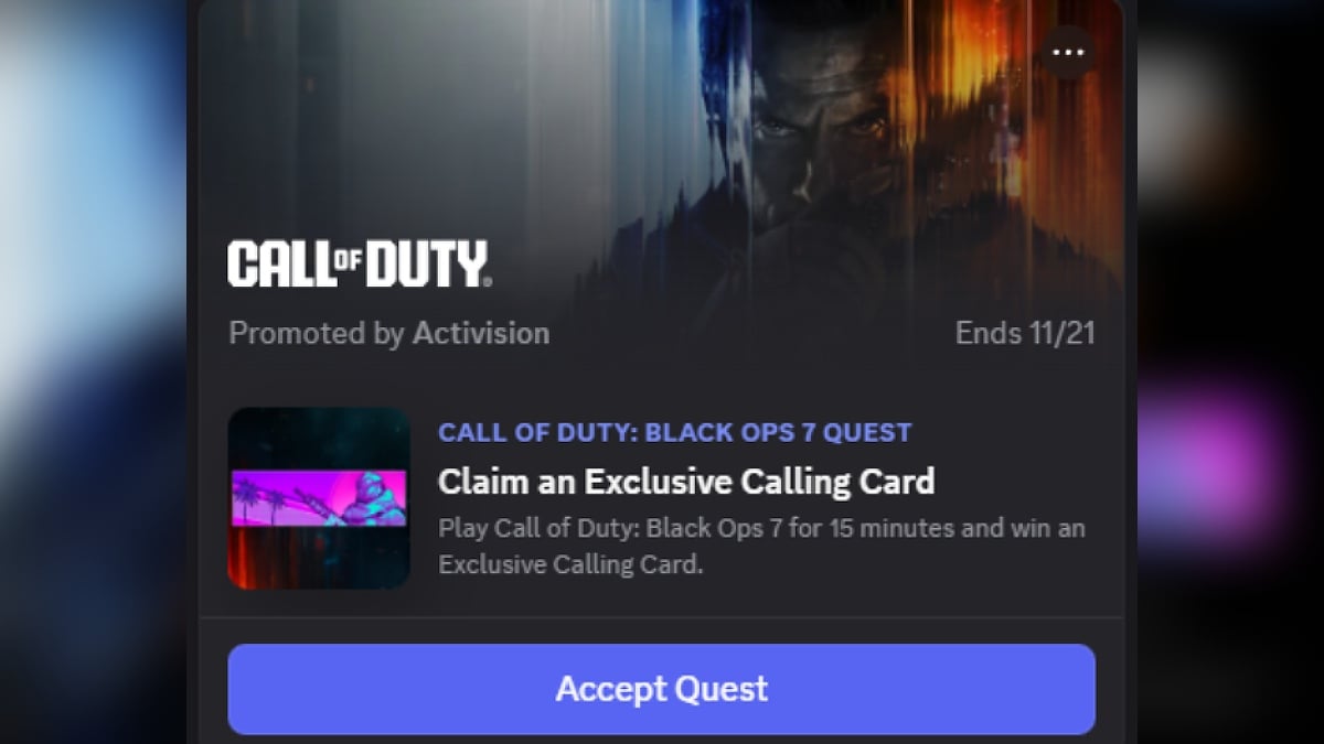 How to complete Black Ops 7 Discord quest (November 2025) - ValoSettings.com