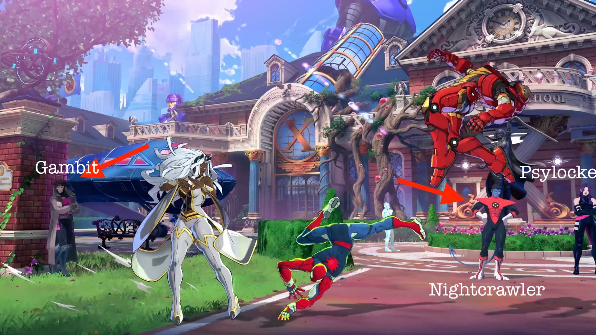 Which X-Men characters appear in Marvel Tokon? [X-Mansion Hints ...