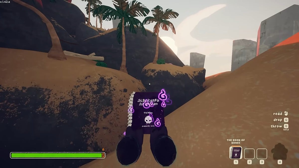 How to find and use the Book of Bones in PEAK - ValoSettings.com