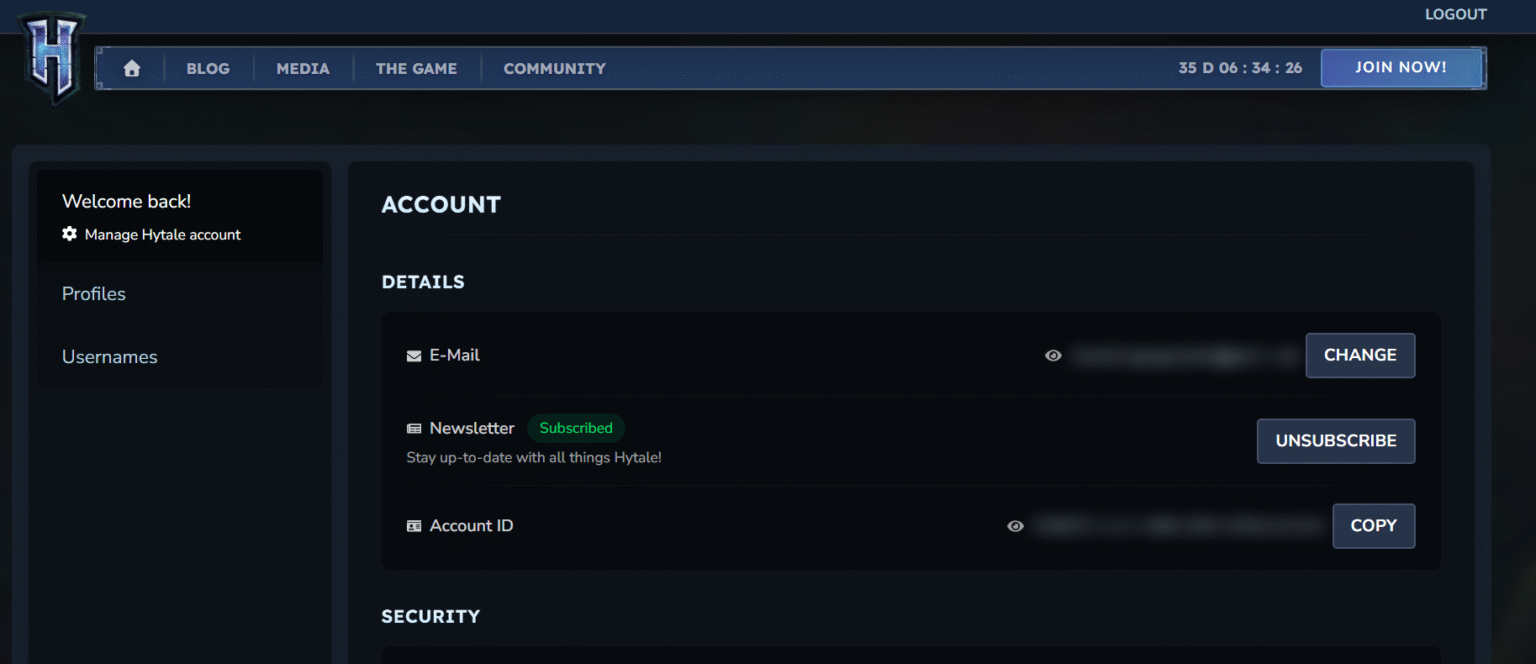 How to create your Hytale account - ValoSettings.com